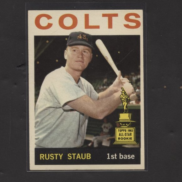 MLB | Other | 964 Topps Baseball Rusty Staub Houston Colts | Poshmark